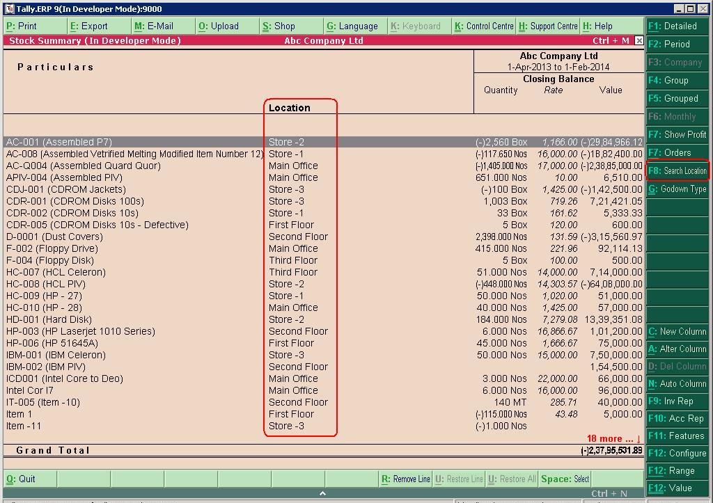 How To Check Stock Summary In Tally Erp 9 Stocks Walls